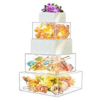 China Acrylic Display Rack Cake Stand for Elegant Food Presentation for sale