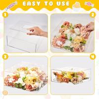 China Acrylic Display Rack Cake Stand for Elegant Food Presentation for sale
