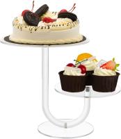 China Cake Display Rack Acrylic Display Rack Tabletop Paper Cupcake Tower Stand 8x8.5