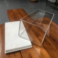 China Clear Plastic Plexiglass Jewelry Display Cases Hand Model Toy Cosmetics Garage Kit Storage for sale