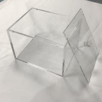 China Glass Acrylic Display Box Custom For Shoes Model Car Plane Toy Model for sale