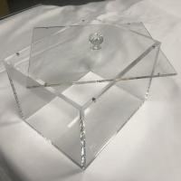 China Glass Acrylic Display Box Custom For Shoes Model Car Plane Toy Model for sale