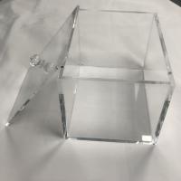 China Glass Acrylic Display Box Custom For Shoes Model Car Plane Toy Model for sale