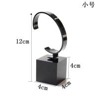 China POS Luxury Acrylic Holder Counter Watch Display Stand Wristband Watches Showcase Tray for sale