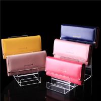 China 4-layer wallet display bracket acrylic wallet display rack jewelry glasses display stand for sale