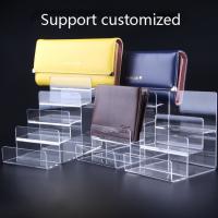 China 4-layer wallet display bracket acrylic wallet display rack jewelry glasses display stand for sale