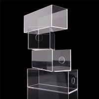 China 4 Drawer Clear Acrylic Sunglasses Organizer Box Acrylic Glasses Storage Drawers Premium Acrylic Jewelry Display Box for sale