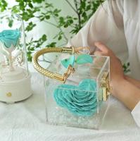 China New Arrival Box Custom Square Shape Clear Acrylic Handbag Display Stand Storage Box Zhenzhun 100PCS Accept CN;GUA Zs-151 for sale