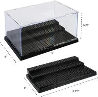 China Steps Lego Acrylic Display Box Case Show Case Blocks Plastic Case Perspex for sale