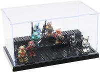 China Steps Lego Acrylic Display Box Case Show Case Blocks Plastic Case Perspex for sale