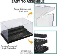 China Steps Lego Acrylic Display Box Case Show Case Blocks Plastic Case Perspex for sale
