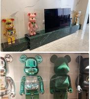 China Clear Acrylic Box Display Cases Toys Bear Bearbrick Building Block Storage Dust Cover for sale