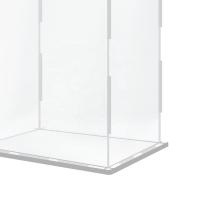 China Plexiglass Acrylic Lockable Countertop Display Case Jewelry Bearbrick Case Acrylic Plexiglass for sale