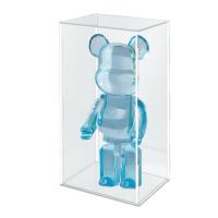 China Plexiglass Acrylic Lockable Countertop Display Case Jewelry Bearbrick Case Acrylic Plexiglass for sale
