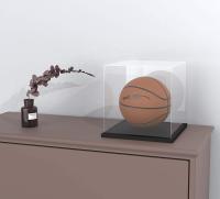 China Plastic Acrylic Display Box 60cm 50cm 40cm Machine Glass Cabinet Violet Bear Model Box for sale