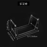 China Perspex Acrylic Cd Display Rack Tower Vinyl Record Shelf Record Dvd Album Display Stand for sale