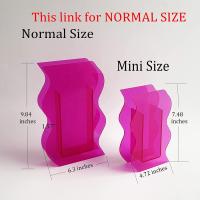 China Colored Acrylic Flower Vases Small Glass Vases For Home Decoration Wedding Glass Gift Vases for sale