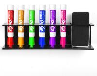 China Wholesale custom acrylic wall-mounted dry erase marker and eraser holder for sale