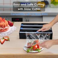 China New Design Foil and Plastic Wrap Organizer 3 In 1 Acrylic Clear Drawer Organizer For Kitchen Organization for sale