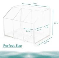 China Multifunctional acrylic tableware storage box hotel household tableware storage box acrylic knife and fork storage box for sale