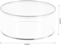 China round container  wedding  giveaway  acrylic candy  chocolate box for sale