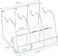 China Acrylic belt rack belt display rack for shop for sale