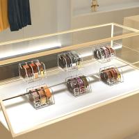 China Acrylic belt rack belt display rack for shop for sale