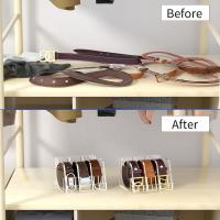 China Acrylic belt rack belt display rack for shop for sale