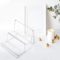China Multi layer transparent acrylic wallet display rack Glasses handbag Women's bag Mobile phone display rack for sale
