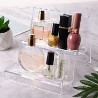 China Multi layer transparent acrylic wallet display rack Glasses handbag Women's bag Mobile phone display rack for sale