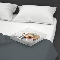 China Transparent Acrylic Tray For Ottoman Photography Water Photography Coffee Table Desk for sale