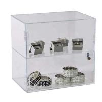 China Acrylic Counter Display Case Food Bread Donut Bakery Case Plexiglass Countertop Display Case for sale
