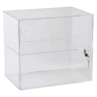 China Acrylic Counter Display Case Food Bread Donut Bakery Case Plexiglass Countertop Display Case for sale
