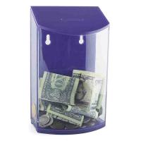China Clear Suggestion Acrylic Money Box With Lock Donation Ballot Voting Charity Secure Complaint for sale