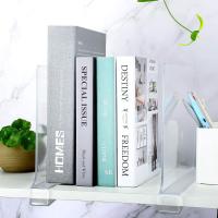 China Acrylic Closet Wardrobe Acrylic Closet Shelf Dividers Bookcase Baffle Home Use 8.07x11.8