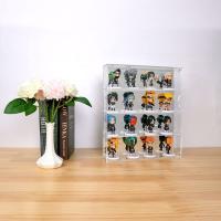 China Necklace Acrylic Plexiglass Showcase Box Wall Mounted Desktop 4 Layer Organizer Display For Mini Toys for sale