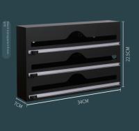 China Factory Outlet pvc cling film cutter blade acrylic 3 in 1 cling film cutter box for sale