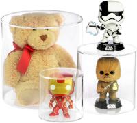 China Clear Acrylic Round Cylinder  Riser display for storage for sale