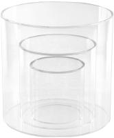 China Clear Acrylic Round Cylinder  Riser display for storage for sale