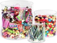 China Clear Acrylic Round Cylinder  Riser display for storage for sale