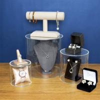 China Clear Acrylic Round Cylinder  Riser display for storage for sale