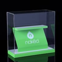 China Clear Countertop Box Cube Organizer Stand Acrylic Display Case for sale