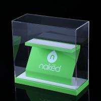 China Clear Countertop Box Cube Organizer Stand Acrylic Display Case for sale