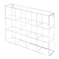 China Blind box display stand acrylic transparent hand-made artwork wall-mounted display rack doll storage cabinet for sale