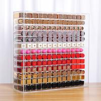 China Cupcake Cosmetic Display Cabinet Lipstick Organizer Stand Rack for sale