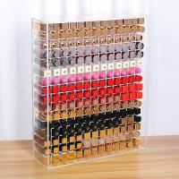 China Cupcake Cosmetic Display Cabinet Lipstick Organizer Stand Rack for sale