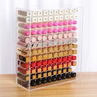 China Cupcake Cosmetic Display Cabinet Lipstick Organizer Stand Rack for sale