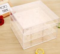 China Wholesale 2021 New 25pcs Valentine Gift Eternal Forever Flower Acrylic Jewelry Boxes Long lasting Preserved Roses for sale