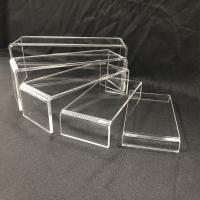 China Cosmetics Acrylic Riser For Counter Stand Department Store Showing Shoe Clear Display Family for sale