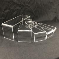 China Cosmetics Acrylic Riser For Counter Stand Department Store Showing Shoe Clear Display Family for sale